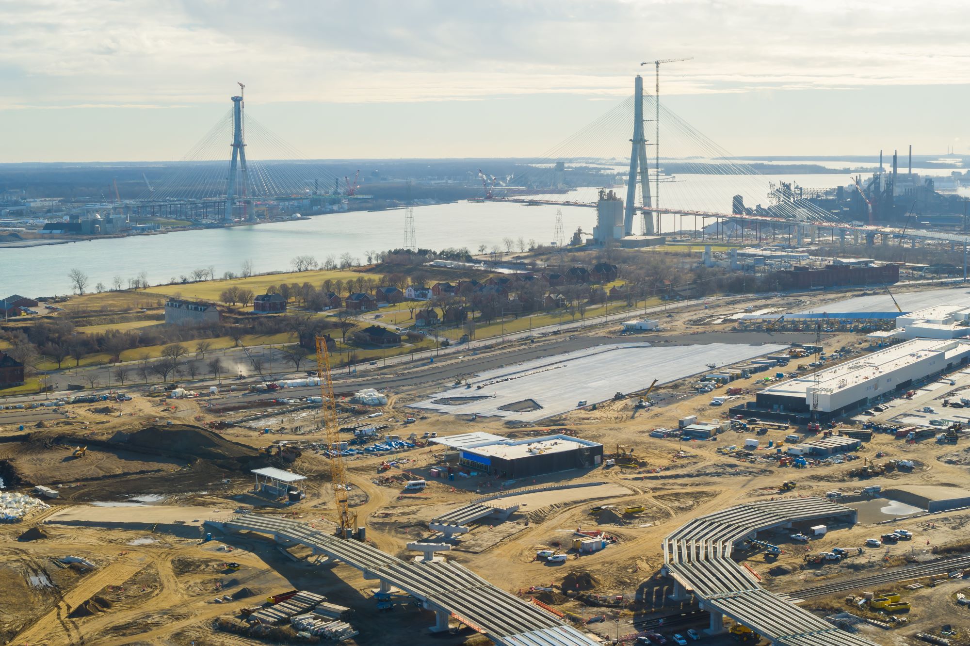 Construction Update: Winter/Spring 2024 | Gordie Howe International Bridge