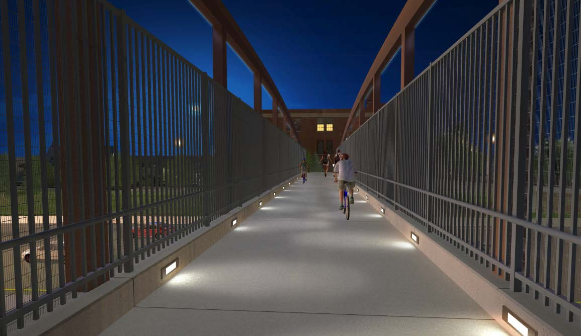 Pedestrian Bridge Rendering | Gordie Howe International Bridge