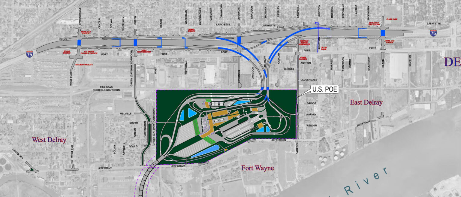 Maps Gallery | Gordie Howe International Bridge
