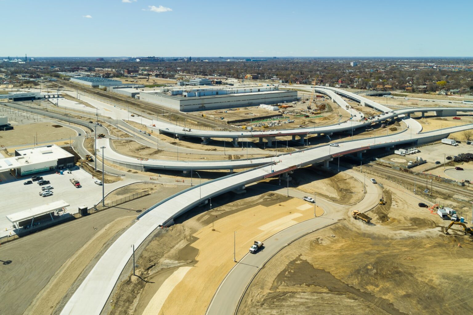 Michigan Interchange Progress - June 2025
