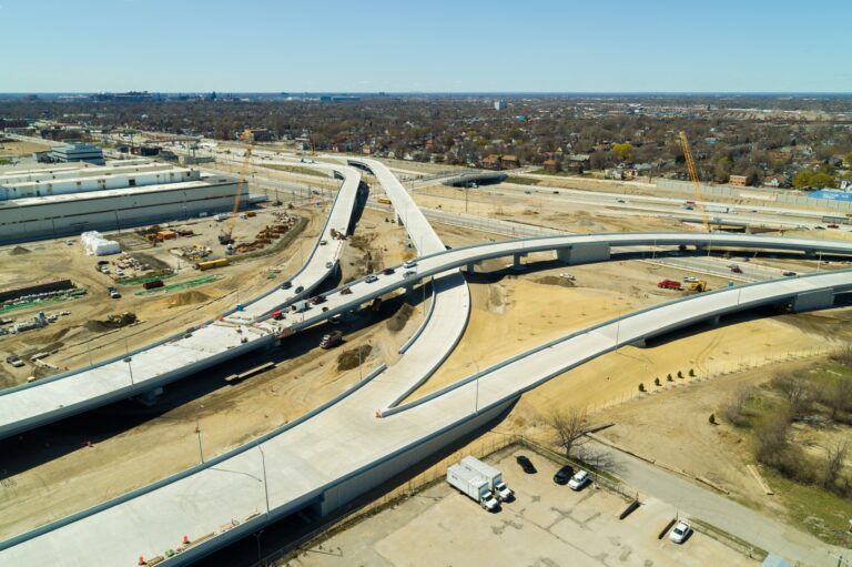 Michigan Interchange Progress - June 2025
