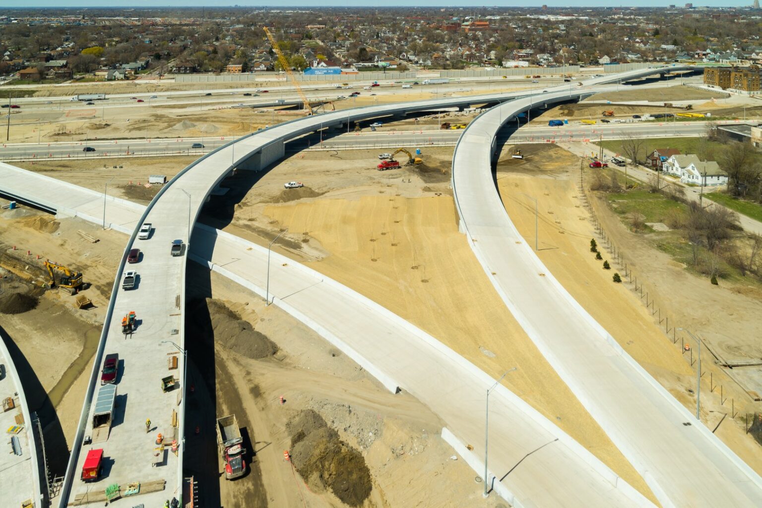 Michigan Interchange Progress - June 2025