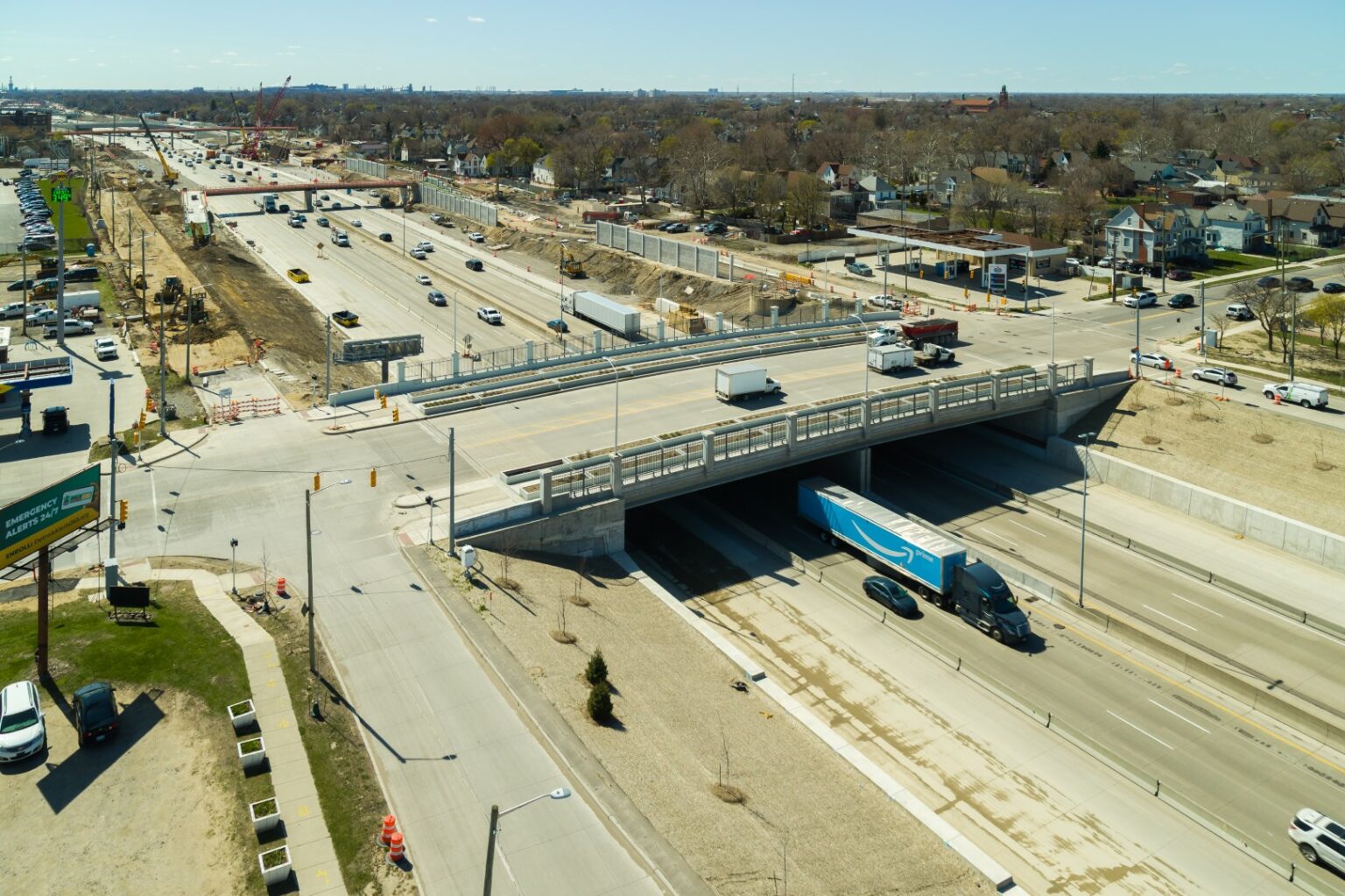 Michigan Interchange Progress - June 2025