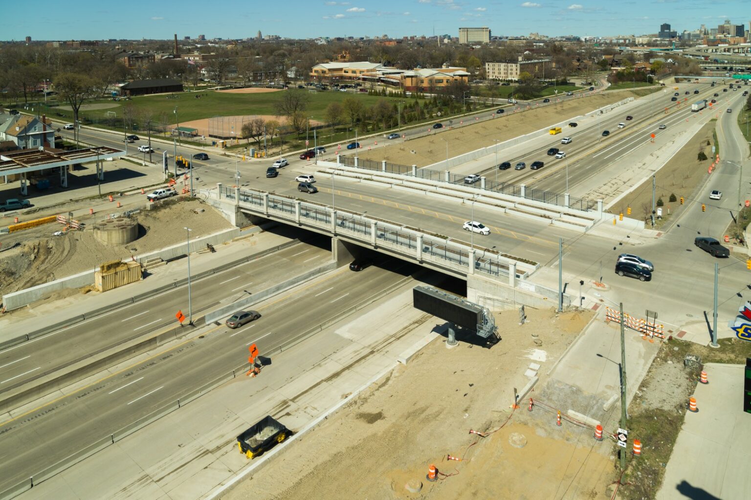 Michigan Interchange Progress - June 2025