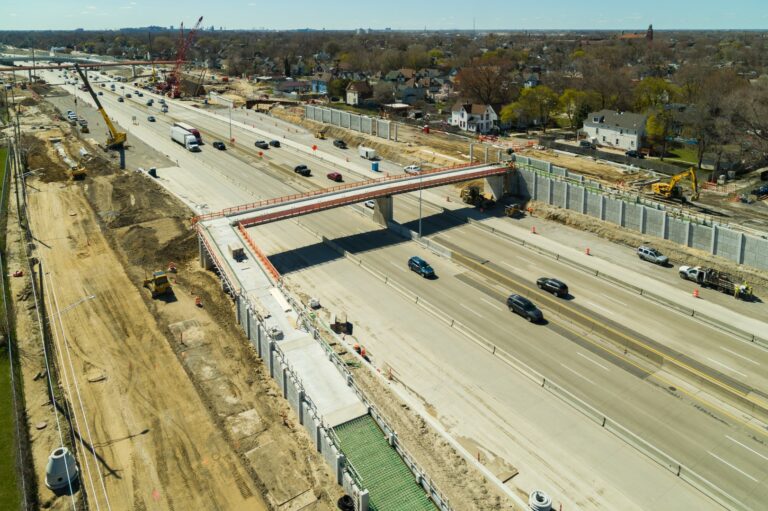 Michigan Interchange Progress - June 2025