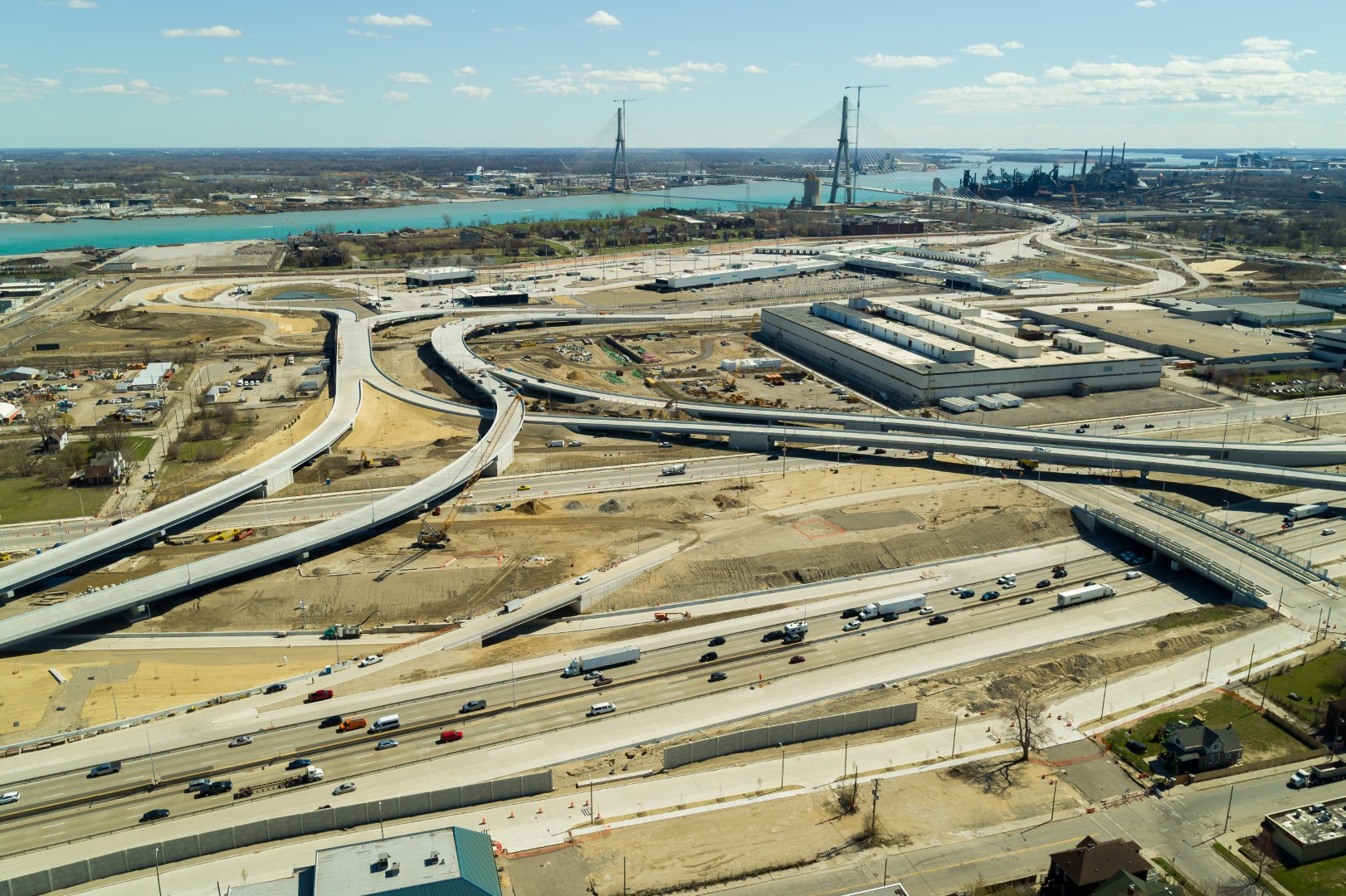 Michigan Interchange Progress - June 2025