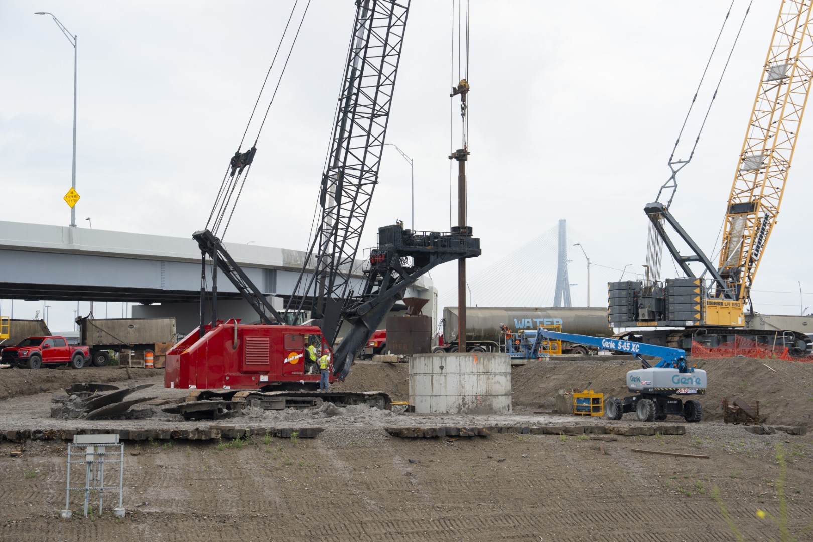 Michigan Interchange Progress - July 2025
