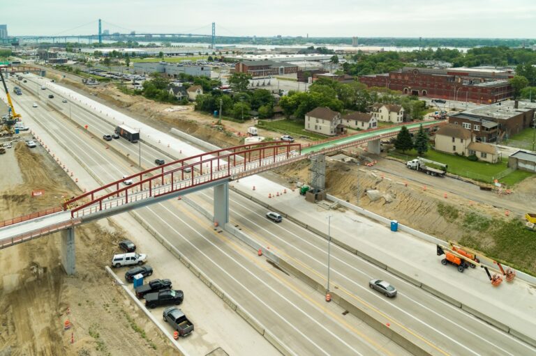 Michigan Interchange Progress - July 2025