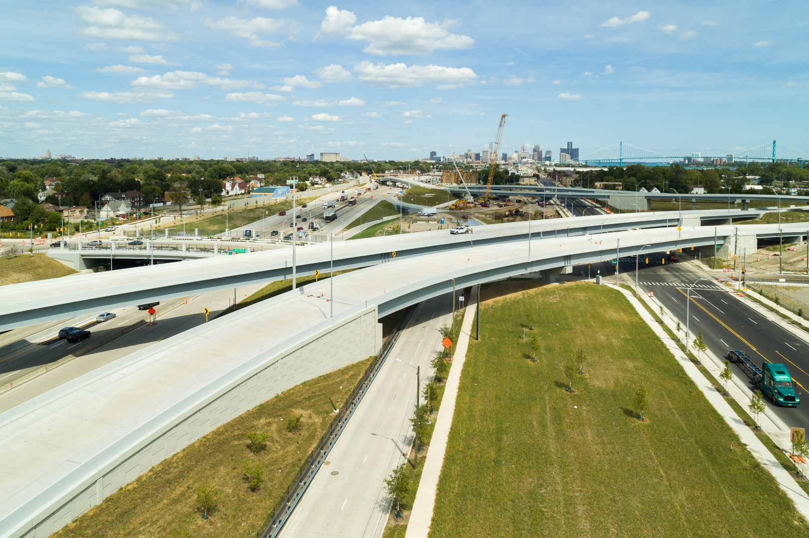 Michigan Interchange Progress - October 2025