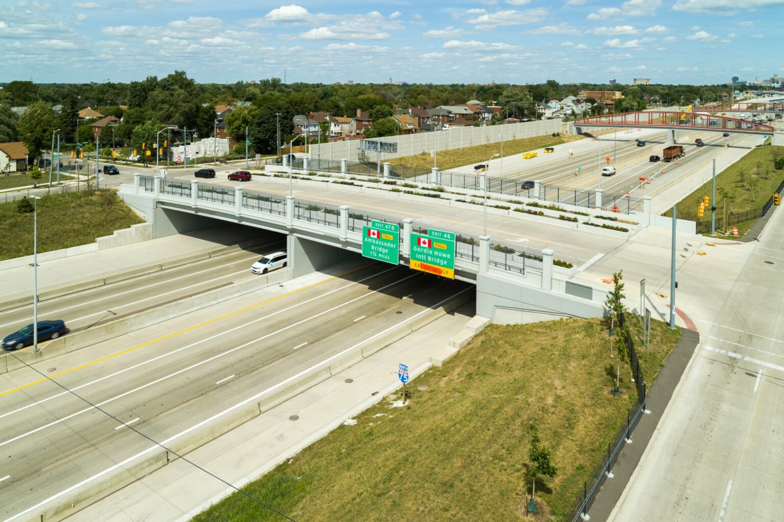 Michigan Interchange Progress - October 2025
