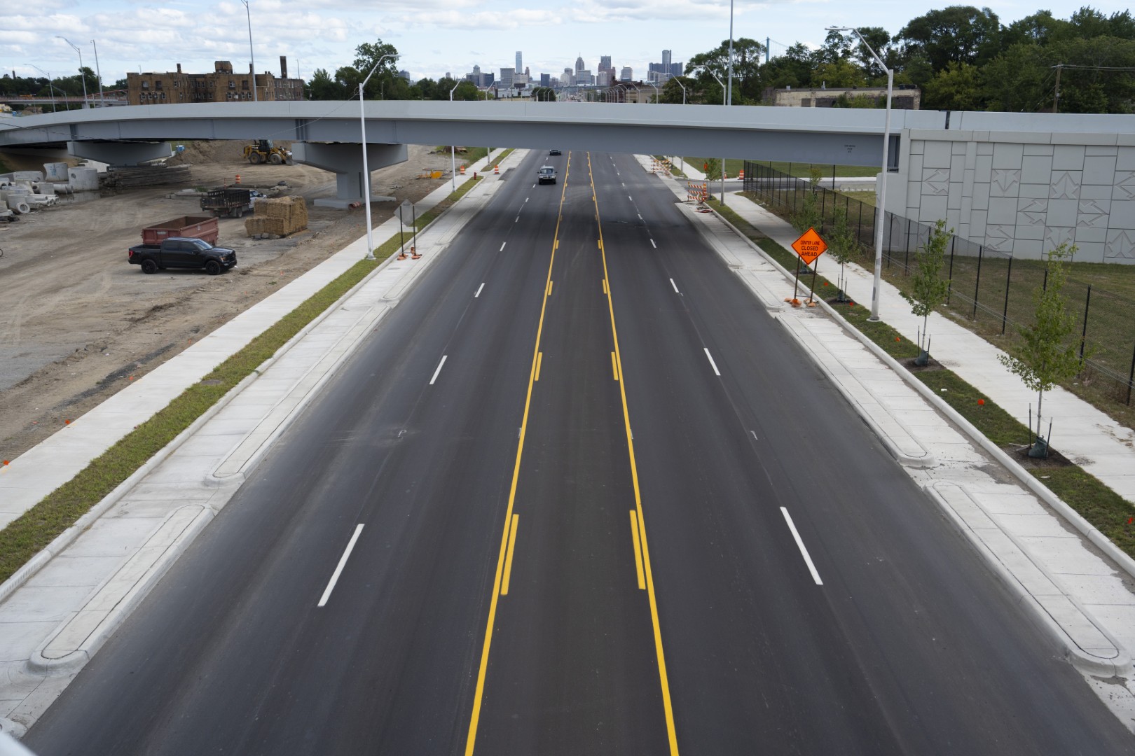 Michigan Interchange Progress - October 2025