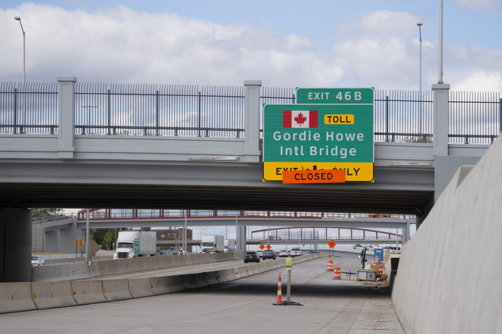 Michigan Interchange Progress - October 2025