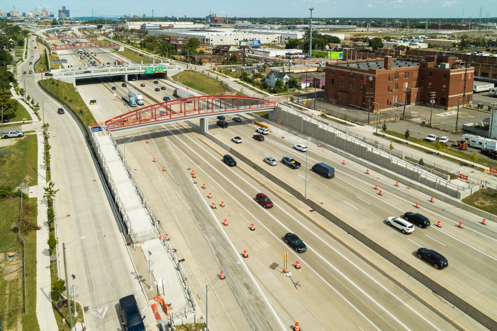 Michigan Interchange Progress - October 2025